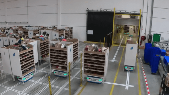 Scallog automated dynamic storage system for your warehouse