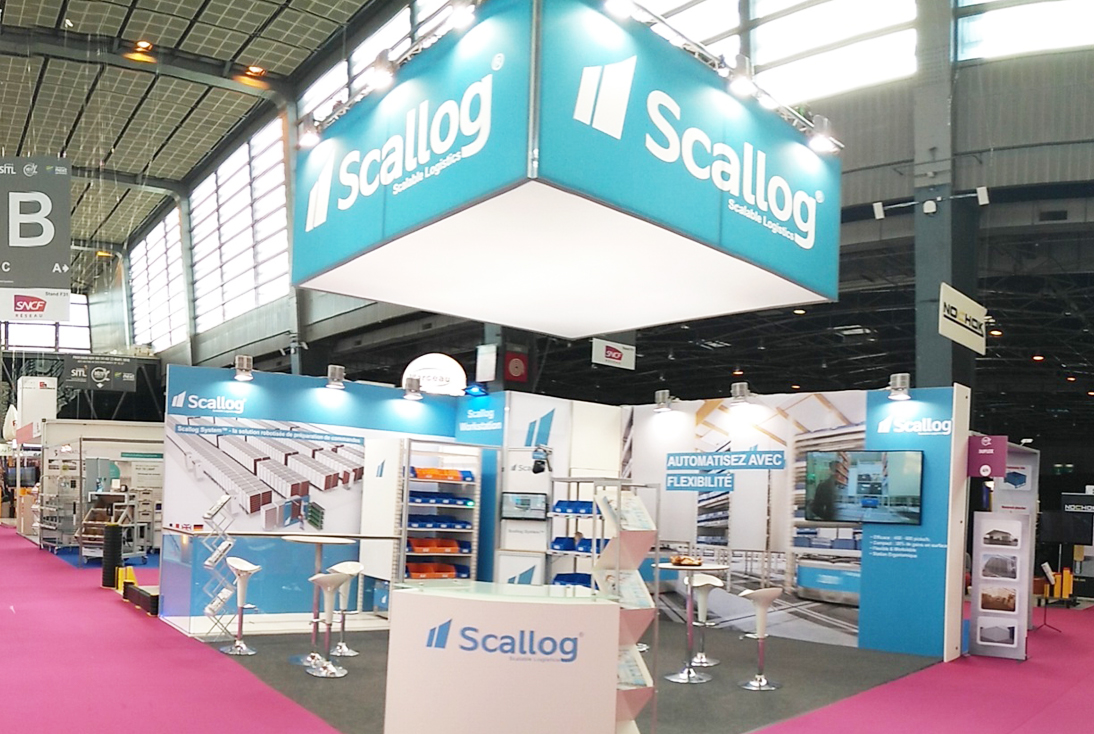 Scallog au salon Intralogistics - Rejoignez-nous